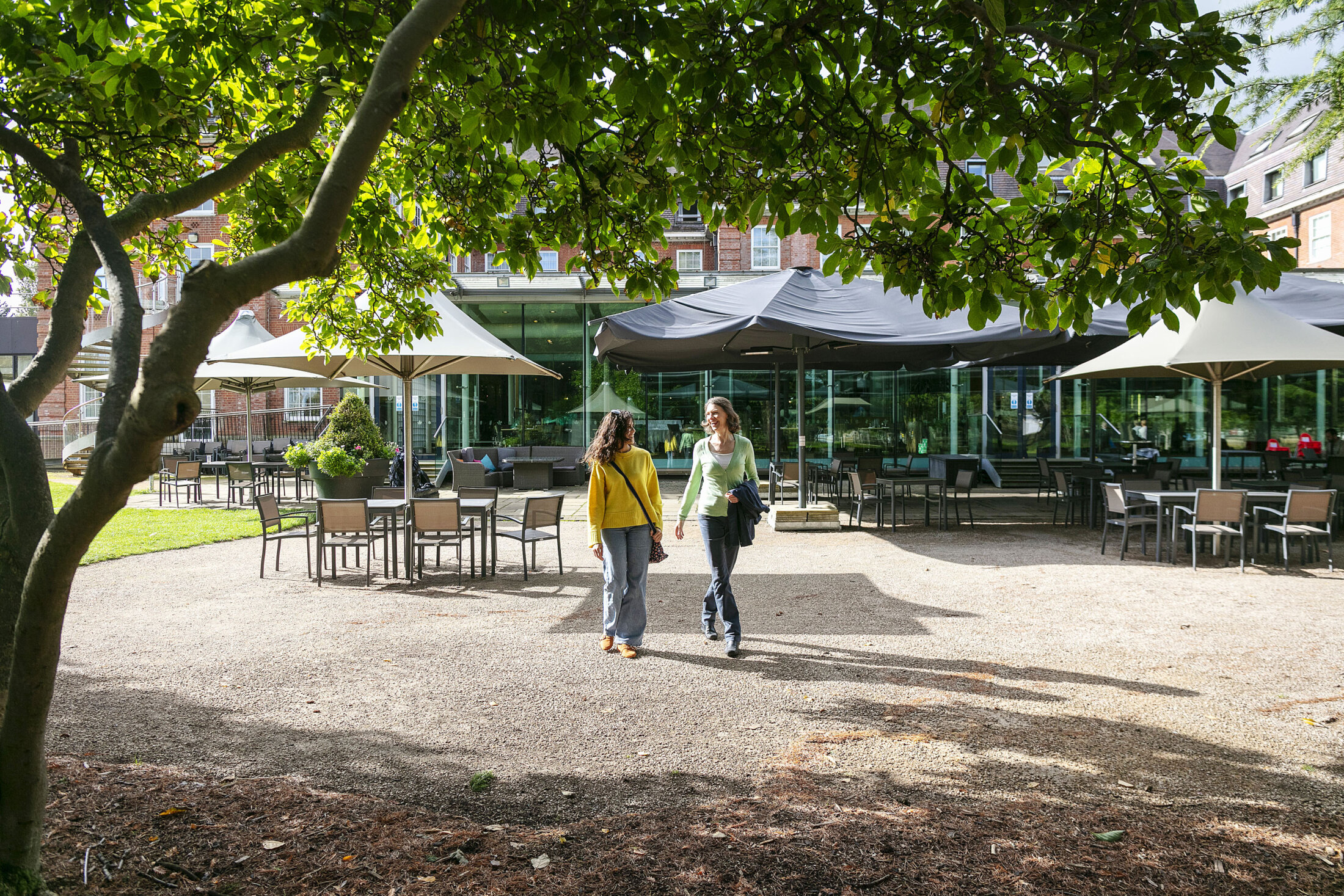 Where is The Lensbury Club located?